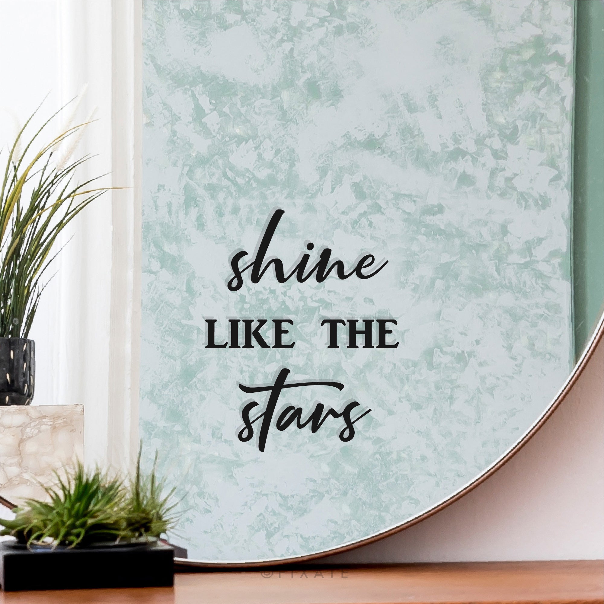 Positive Mirror Affirmation Decals – Fixate