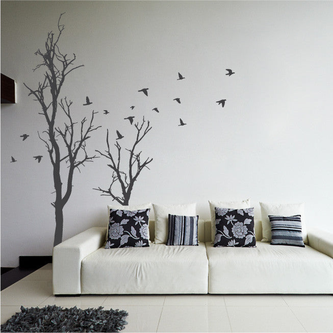 Large Dead Tree Wall Decal - Fixate